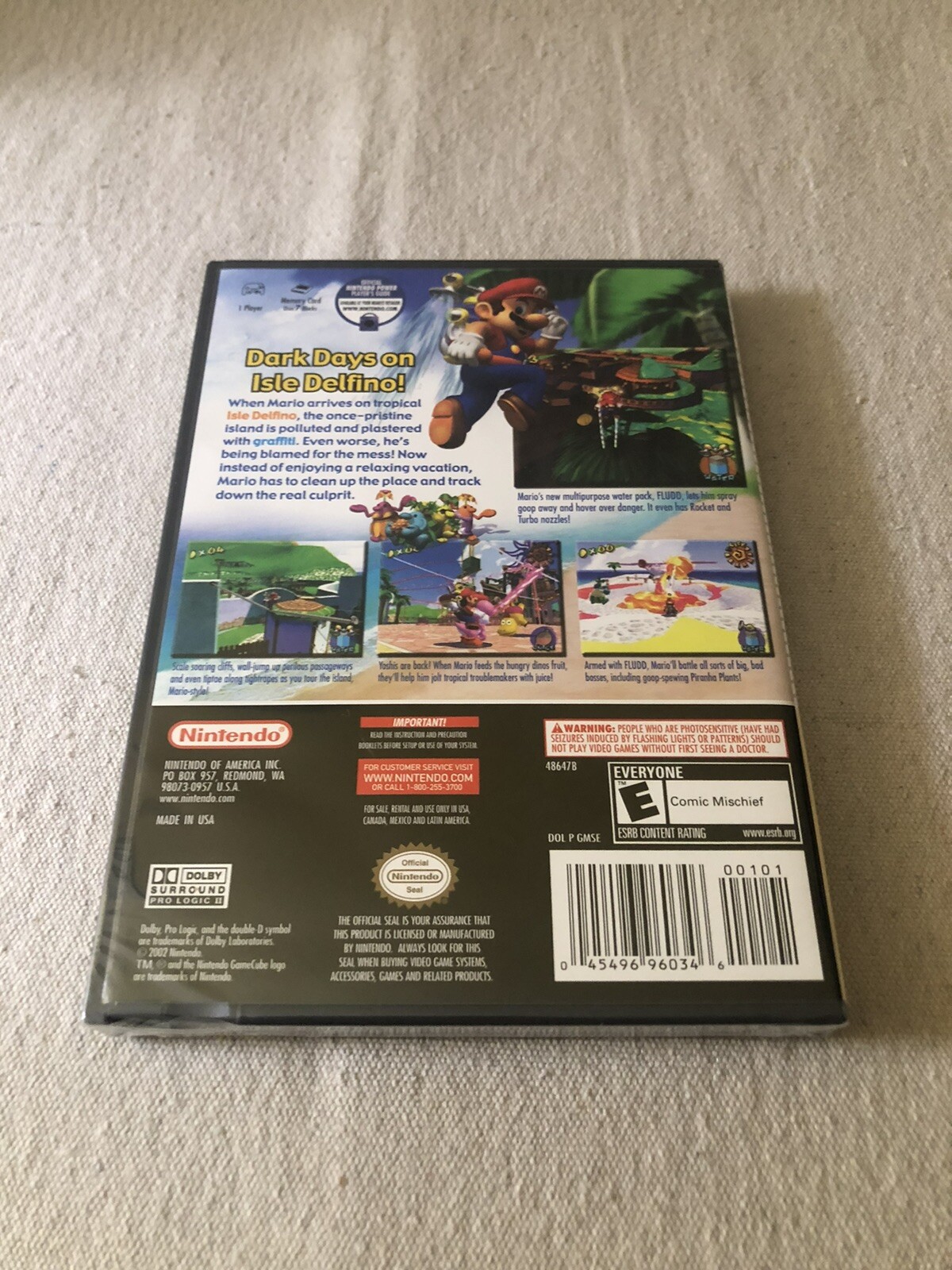 Super Mario Sunshine (GameCube, 2006) for sale online | eBay