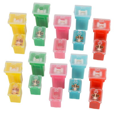 20pcs Car Square Fuse Panels Wiring Harnesses Kit 20A 30A 40A 50A 60A ...