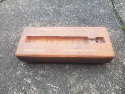 Industrial Molds - Industrial Wooden Foundry Core Box Mold