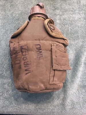 US GI Canteen Water US Army Surplus GI Military w/Case | eBay