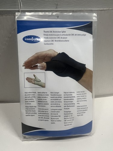 Comfort Cool Thumb CMC Restriction Splint Black,right,small,NC79563 | eBay