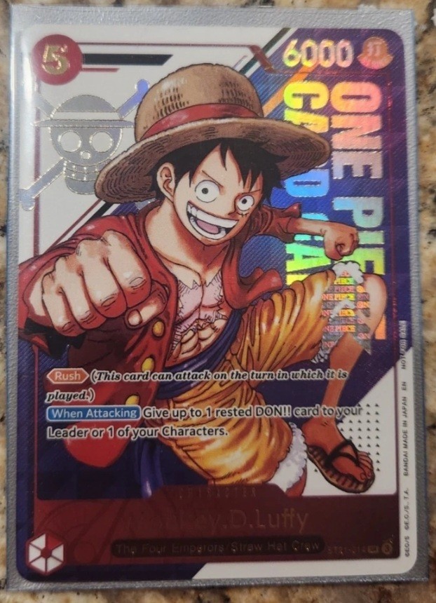 Monkey D Luffy One Piece - ST21-014 (3rd Anniversary Treasure Campaign ...