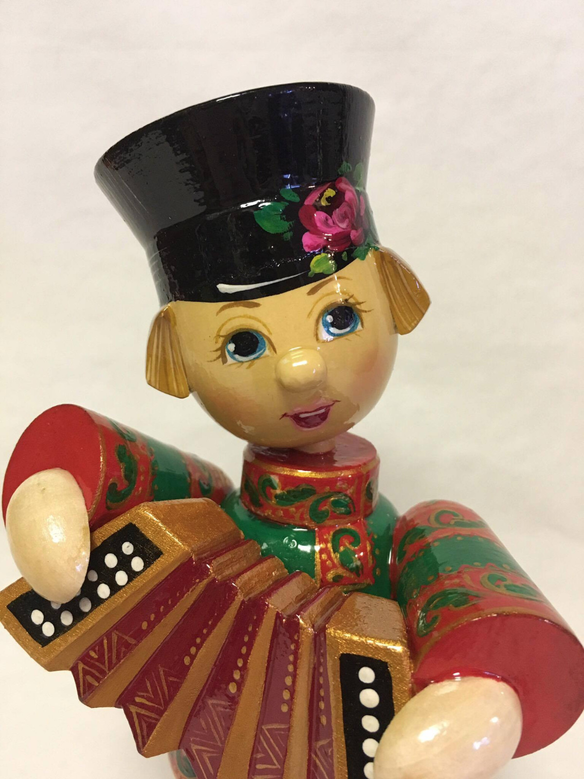 Russian Matryoshka - Handmade Linden Wood Doll - Boy Vanya Medium #4 | eBay