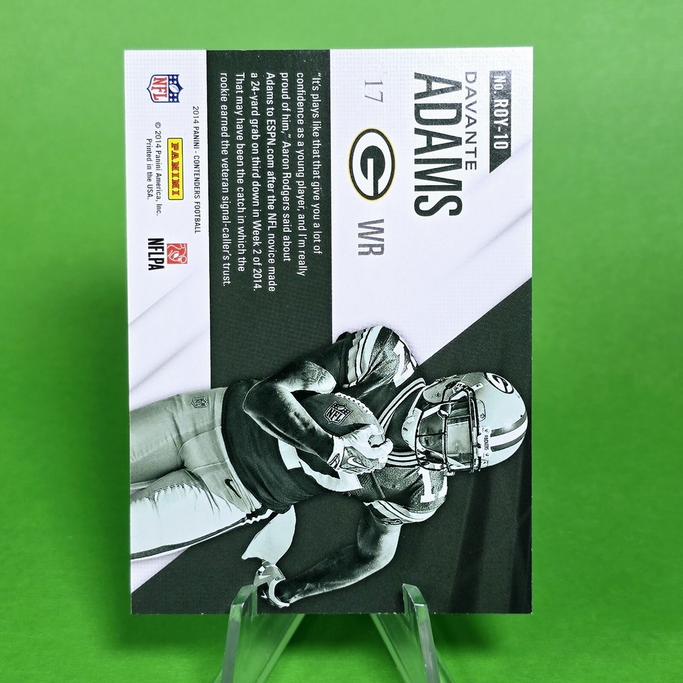 DEVANTE ADAMS ROOKIE INSERT CARD - MINT | eBay