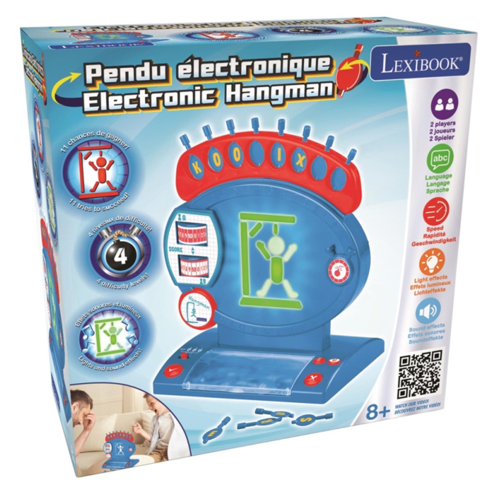 Lexibook JG800 - Electronic Hangman Game for sale online | eBay