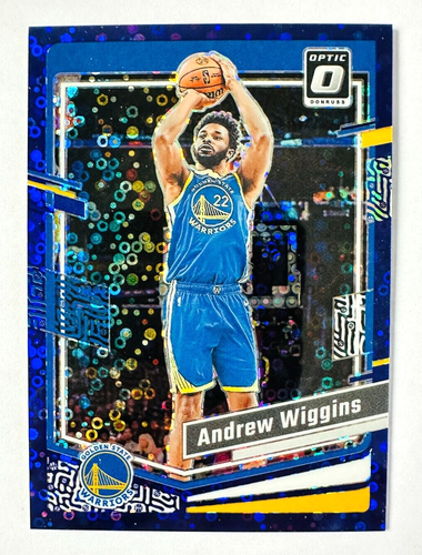 2023-24 Donruss Optic Andrew Wiggins PURPLE Disco Prizm Card SP #/99 ...