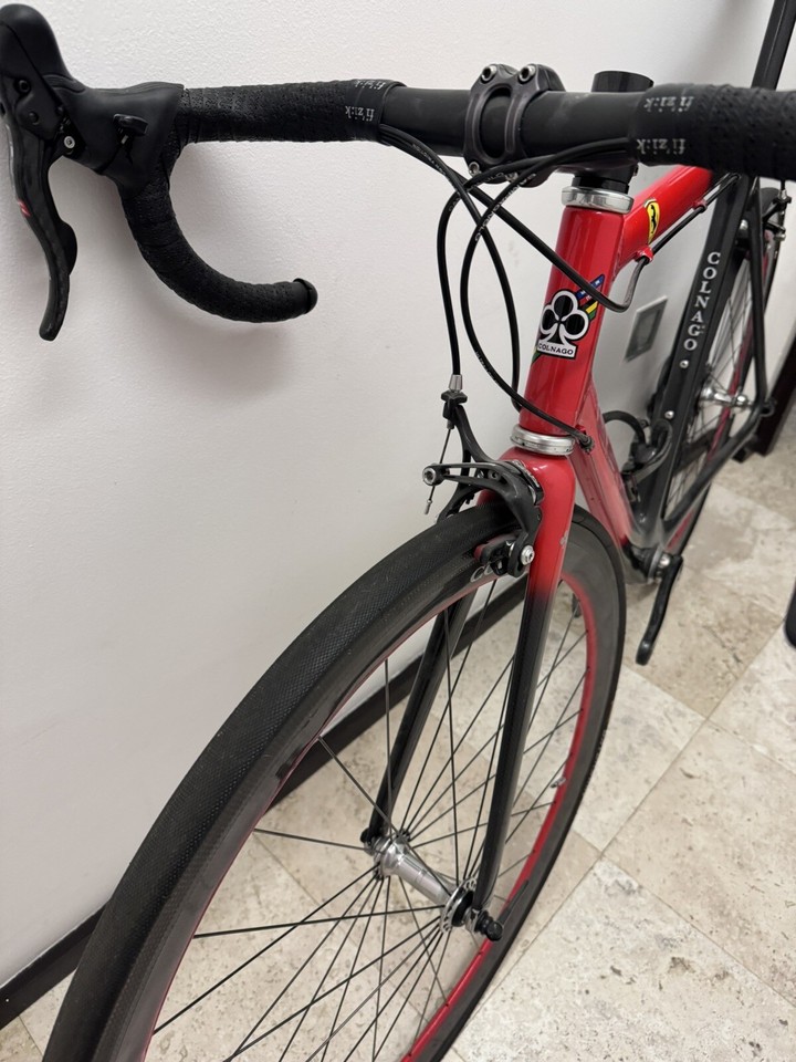 Colnago for Ferrari: Rare & Collectible Limited Edition CF1 Carbon Road Bike | eBay