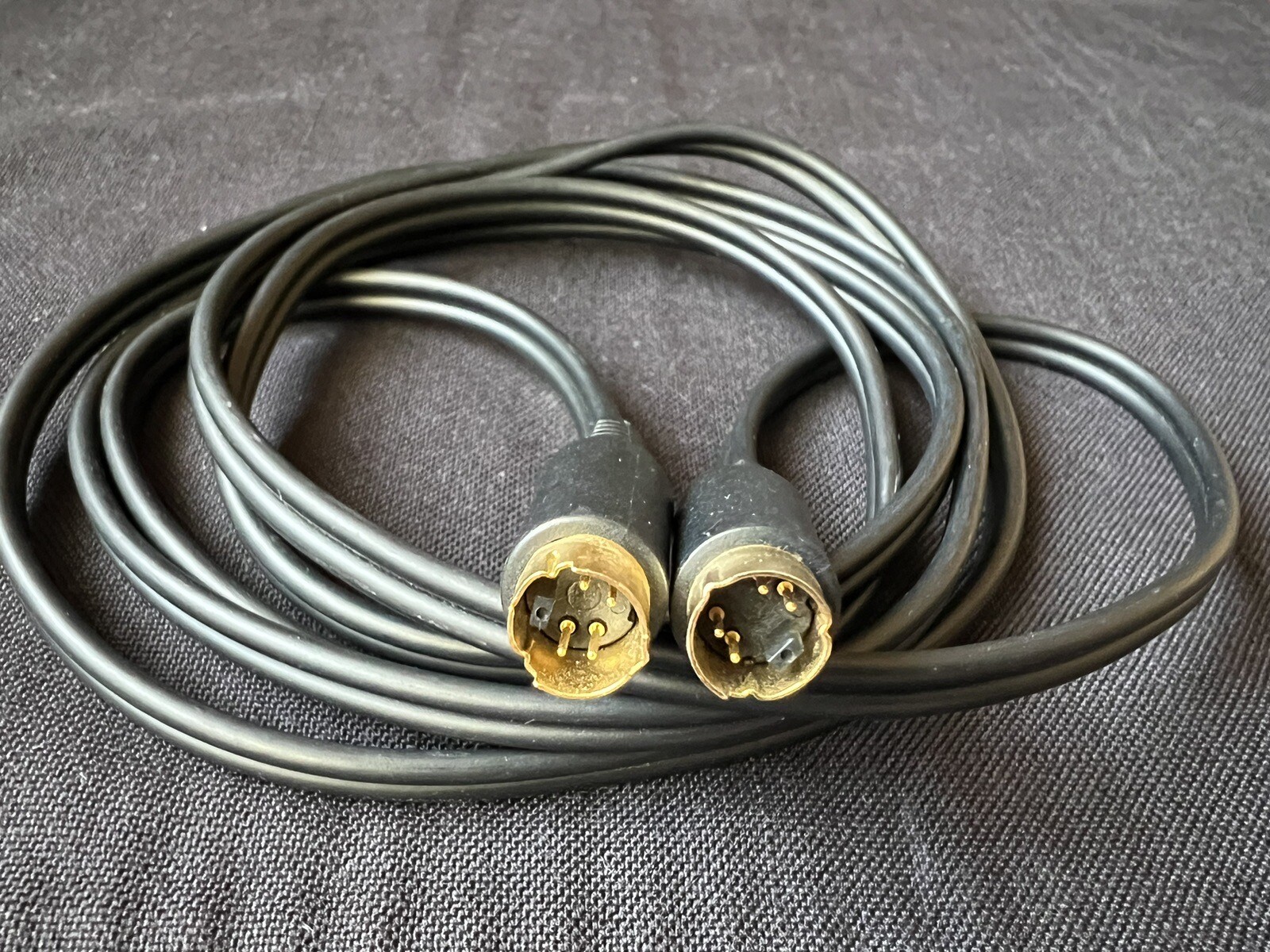 5' Foot YC Y/C S Video Super Component 2 Male Plug Cable Patch Camera ...