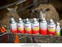 Ritchey Super Sprayline Stock Marker Sheep Spray Lambing - 400ml Spray ...