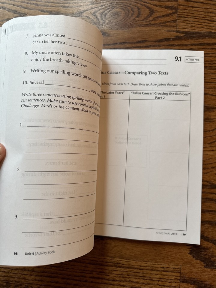 NEW Amplify Curriculum Grade 3 Unit 4 Activity Book Student CKLA EBay new-amplify-curriculum-grade-3-unit-4-activity-book-student-ckla-ebay