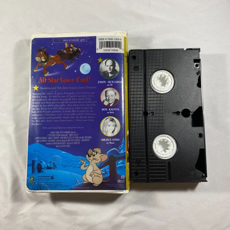 Jingle Bells (Christmas Classics Series) VHS Video - Jason Alexander ...