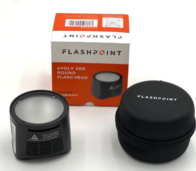 Flashpoint eVOLV 200 Round Flash Head | eBay
