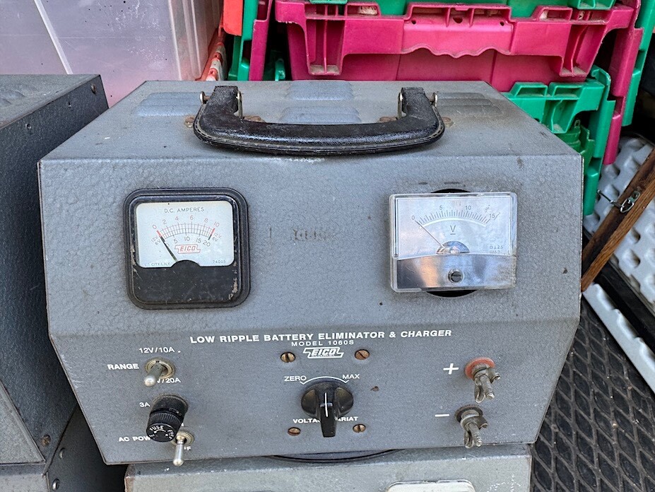 ONE EICO MODEL 1060 LOW RIPPLE BATTERY ELIMINATOR & CHARGER TAKE ONE YOUR CHOICE | eBay
