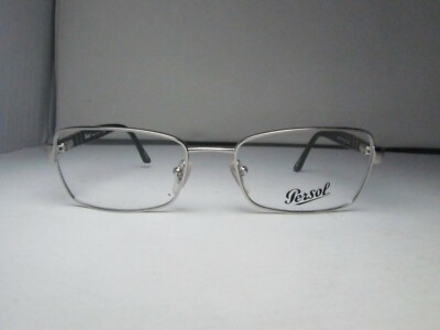 Persol 2348-V 518 Silver Black 51-17-130 FLEX HINGES ITALY MADE 5294 | eBay