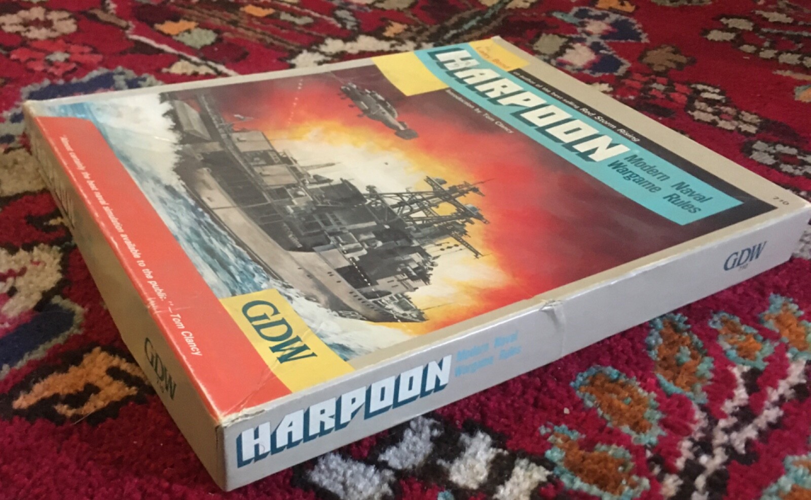 HARPOON Modern Naval Wargame 1987 GDW Strategy Board Game UNPUNCHED ...