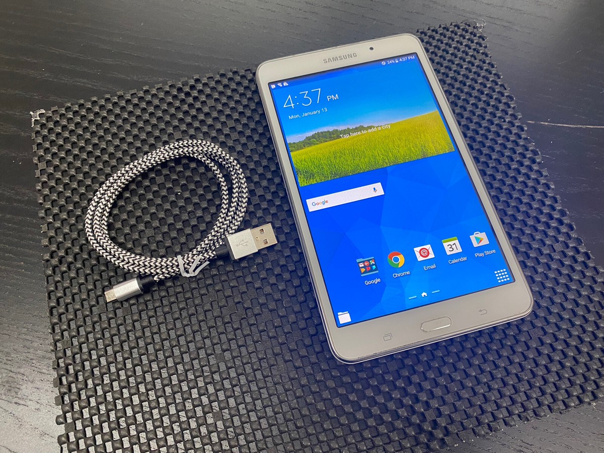 Samsung Tablet 7 Inch White