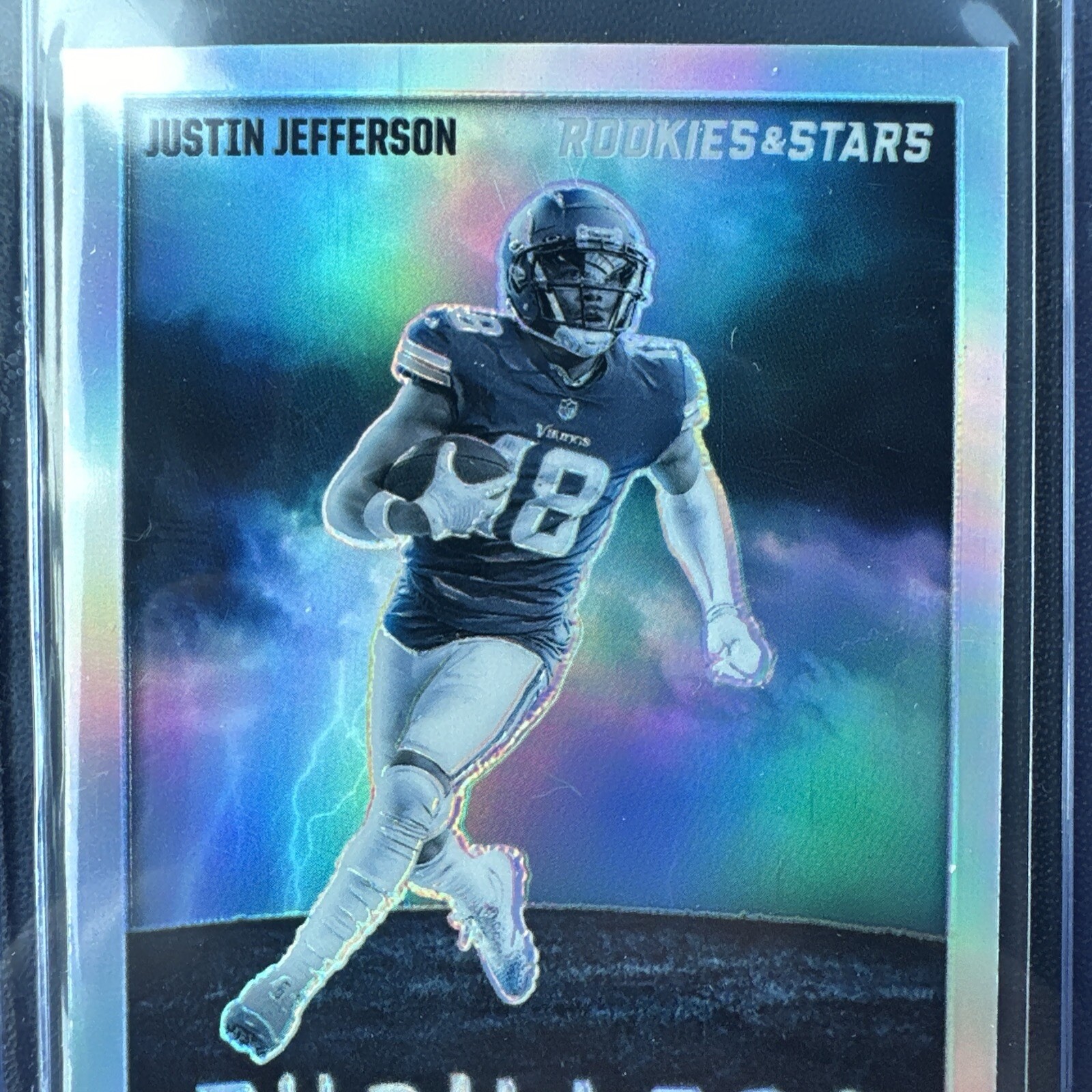 Justin Jefferson 2023 Rookies & Stars Thrillers Silver Prizm #TH-20 | eBay