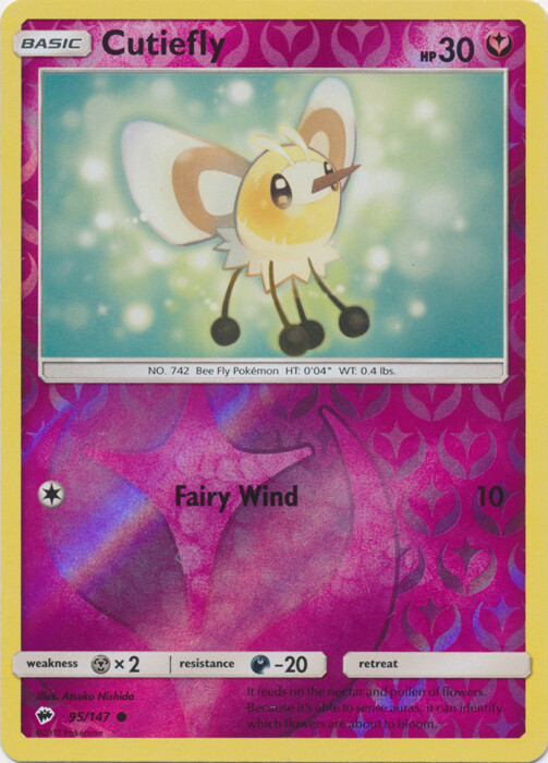 Cutiefly Common [sm03] Buy And Sell Prices And Values Pokécazilla