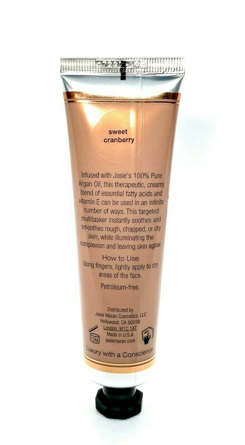 Josie Maran Argan Infinity Cream Intensive Creamy Oil Sweet Cranberry 2 ...