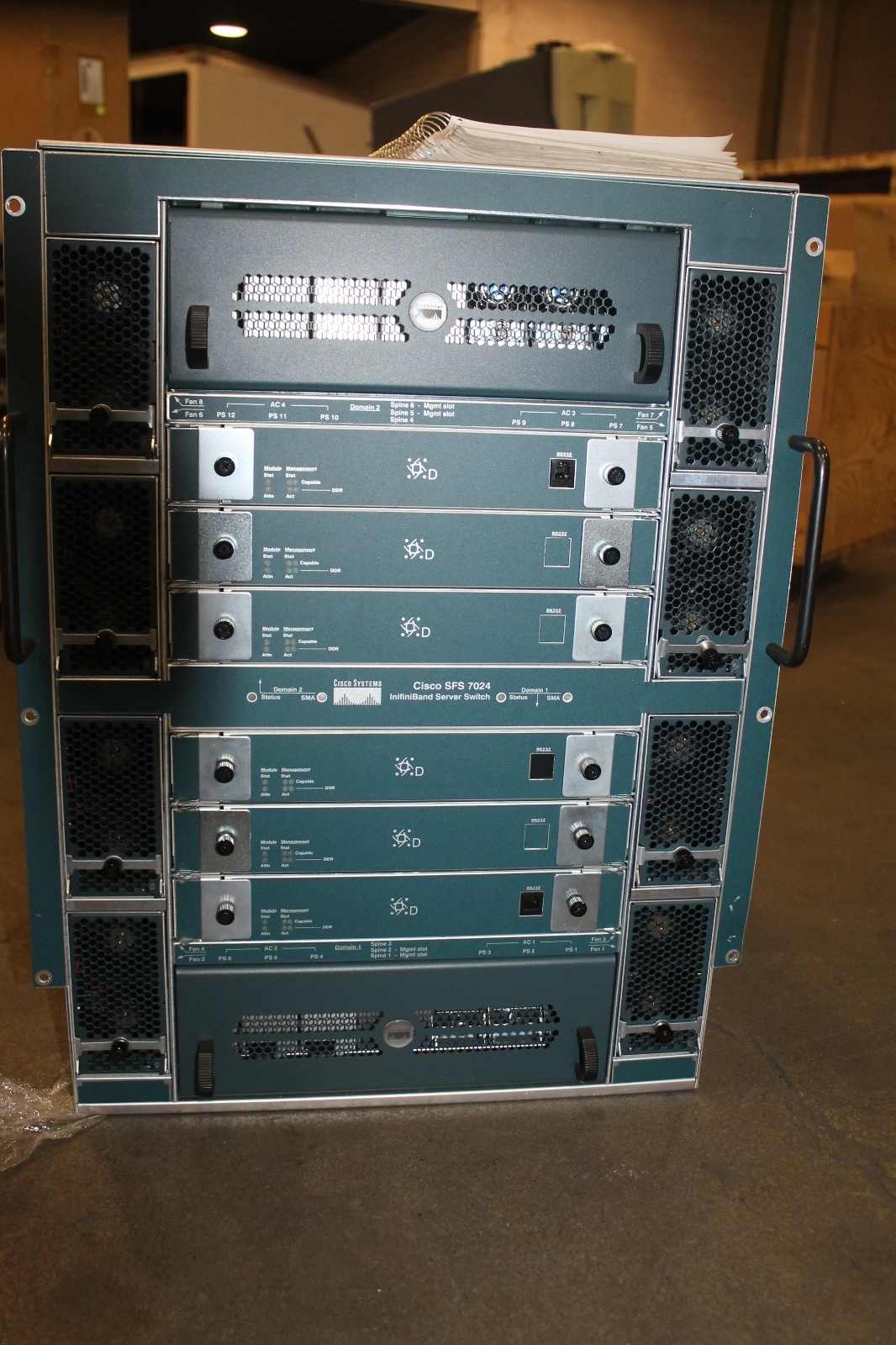 Cisco SFS 7024 InfiniBand Server Switch Loaded | eBay