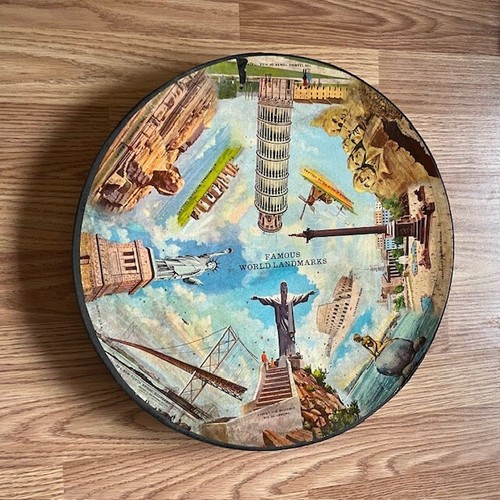 Vintage Springbok Circular Puzzle ‘World Famous Landmarks’ Complete ...
