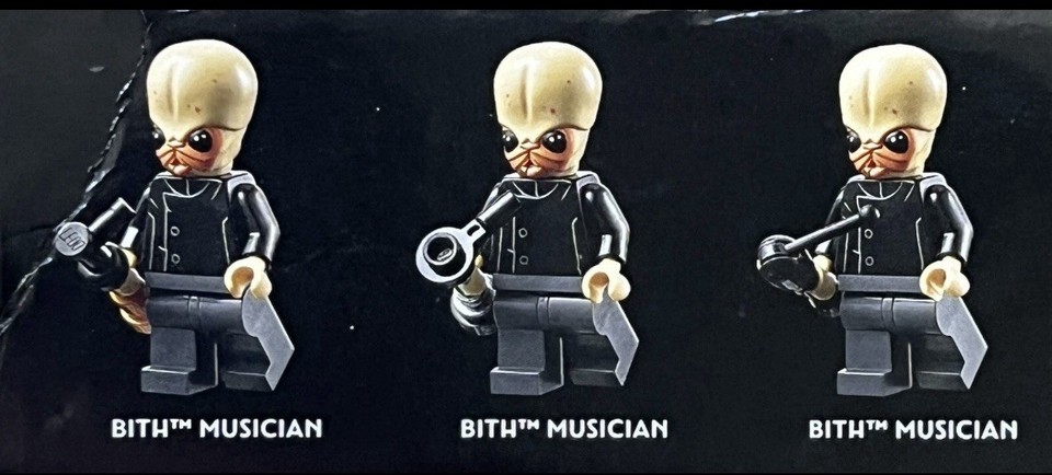 Lego Star Wars Bith Musicians minifigures 75290 Mos Eisley NEW With ...
