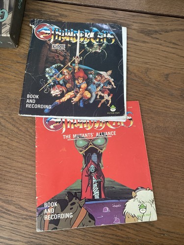 Thundercats Exodus & Alliance Book & Recording Peter Pan 1985 Book Only ...