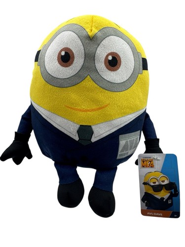 Universal **DESPICABLE ME 4 MINIONS AVL DAVE™ Plush 8 in* New w/Tag | eBay