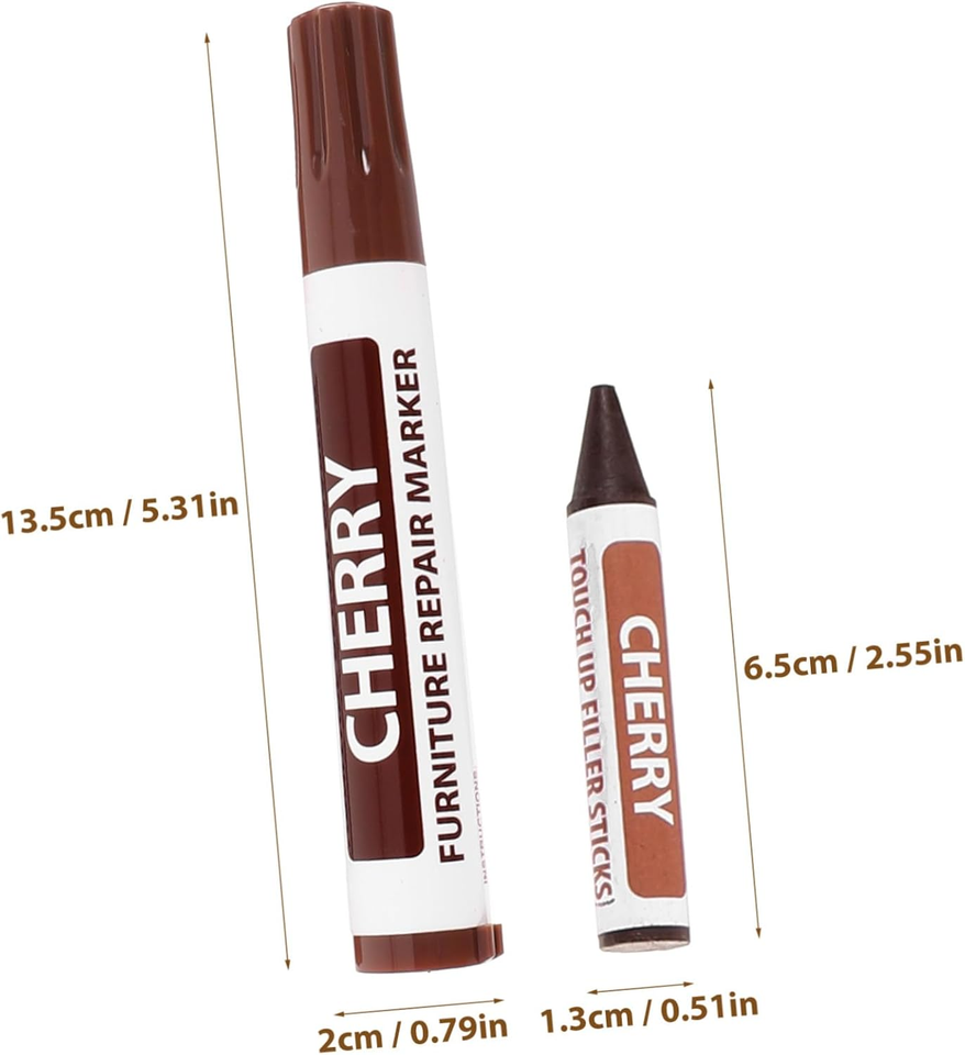 Ciieeo Furniture Touch-Up Markers 1 Set Wood Filler Marker Multi-Colour ...