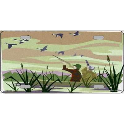 Duck Hunting Camouflage Metal Novelty License Plate Tag LP-2126 | eBay