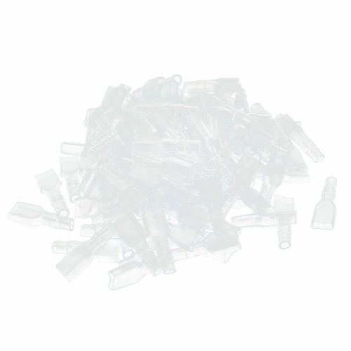 6.3mm Female Spade Wire Terminal Connector Insulated Cap Sleeve Cover ...
