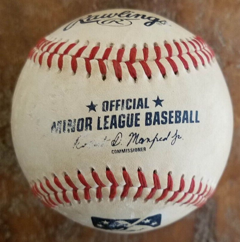 SEBASTIAN WALCOTT Signed Baseball Ball Full Name Autographed Autograph ...