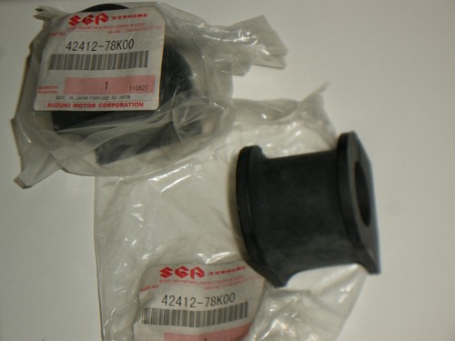 2xNEW Genuine Suzuki GV Grand Vitara 09-16 Anti Roll Bar Rubber BUSH ...