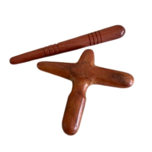 Thai Massage Wooden Stick Reflexology Foot Body Spa Wood Tool ...