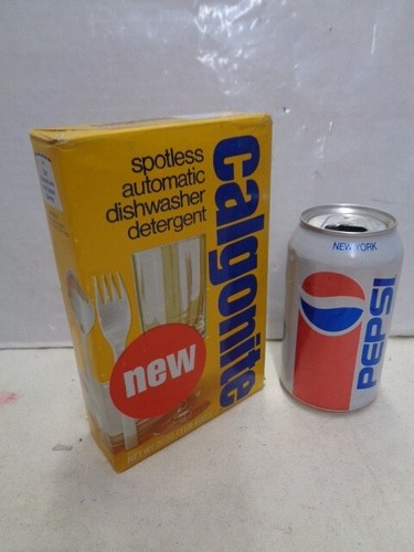 Vintage BOX of Calgonite detergent pre-barcode 1971 1972 era OLD | eBay