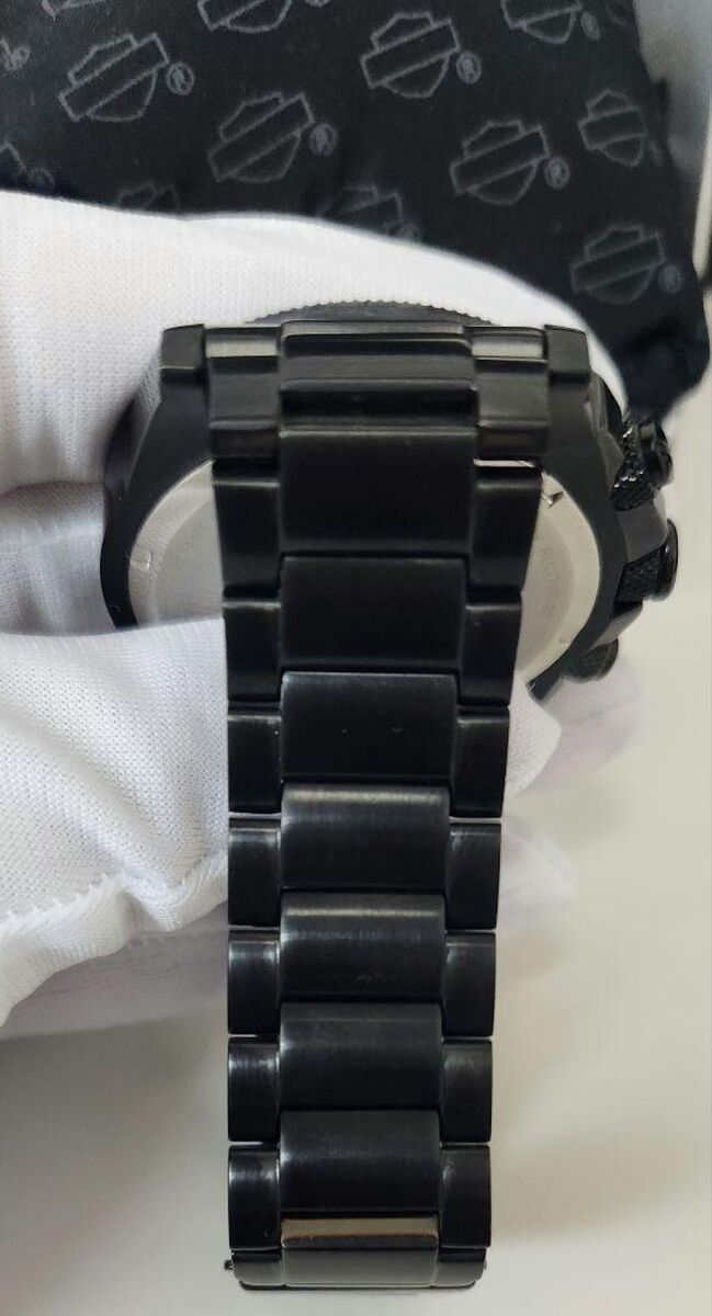 BULOVA 78B127 Harley Davidson Chronograph Quartz Black Men's BULOVA 78B127 Harley Davidson Chronograph Quartz Black Men's