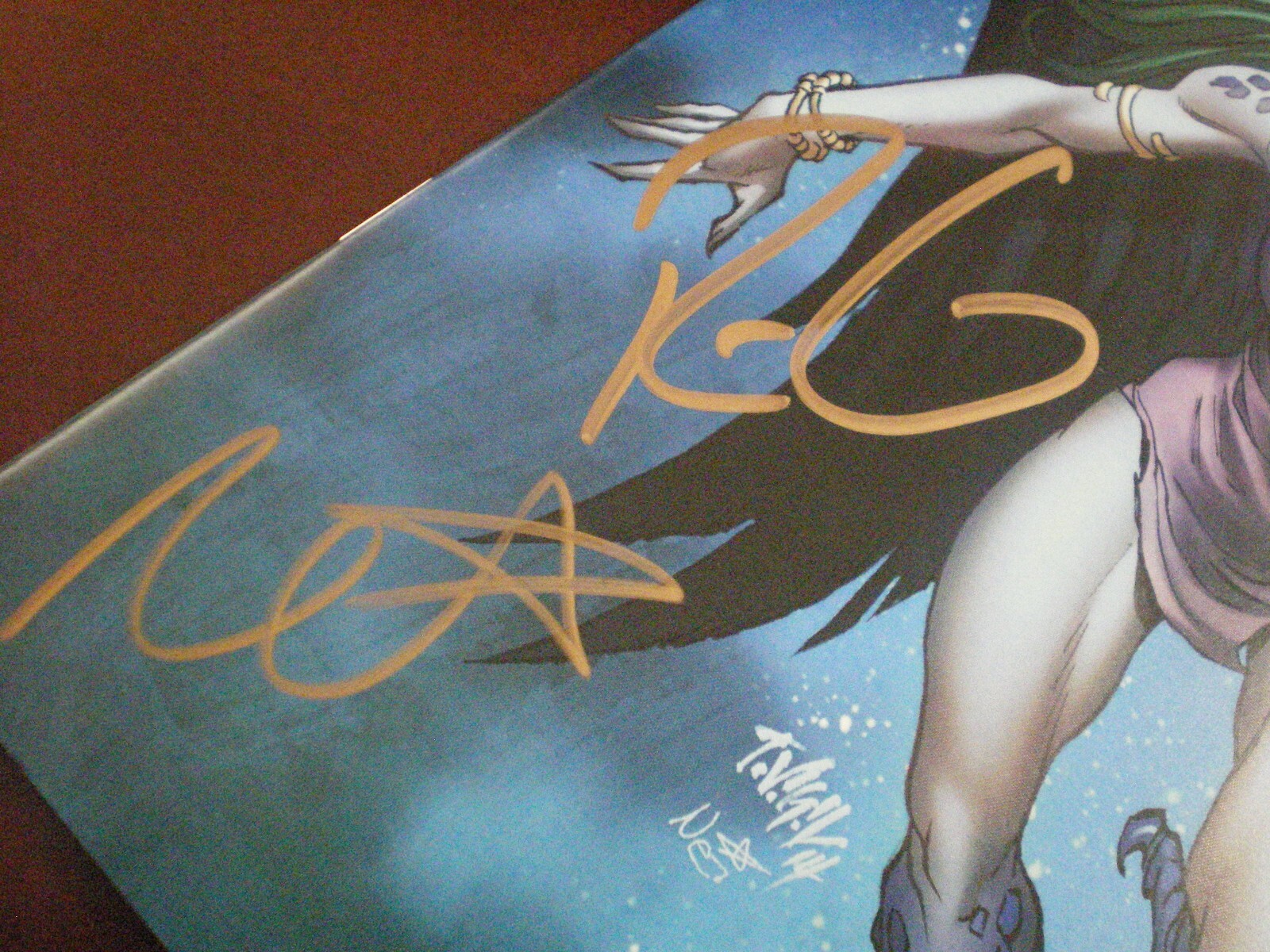 The Secret Life of Crows #2 Signed Nei Ruffino & Raven Gregory ...