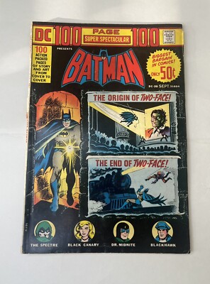 DC 100-Page Super Spectacular #DC-20 (1973) | eBay