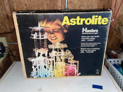 Vintage Hasbro Astrolite Adventures in Light Building Kit 1969 Tested ...