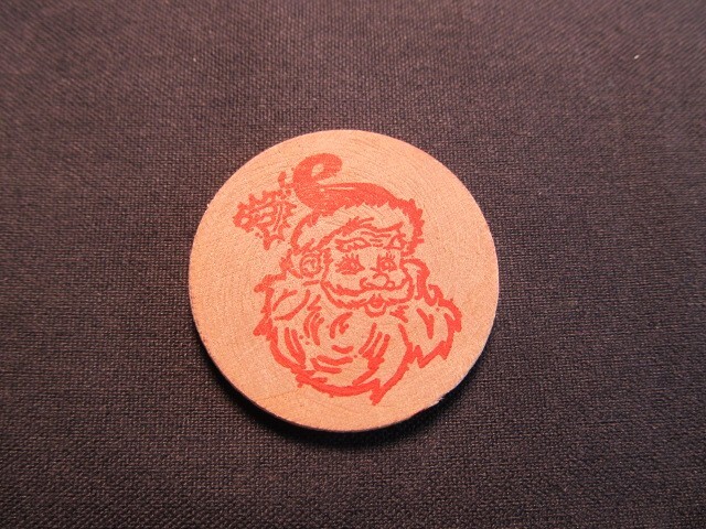 Great Falls, Montana Wooden Nickel Token - Frontier Inn Honkey Merry ...