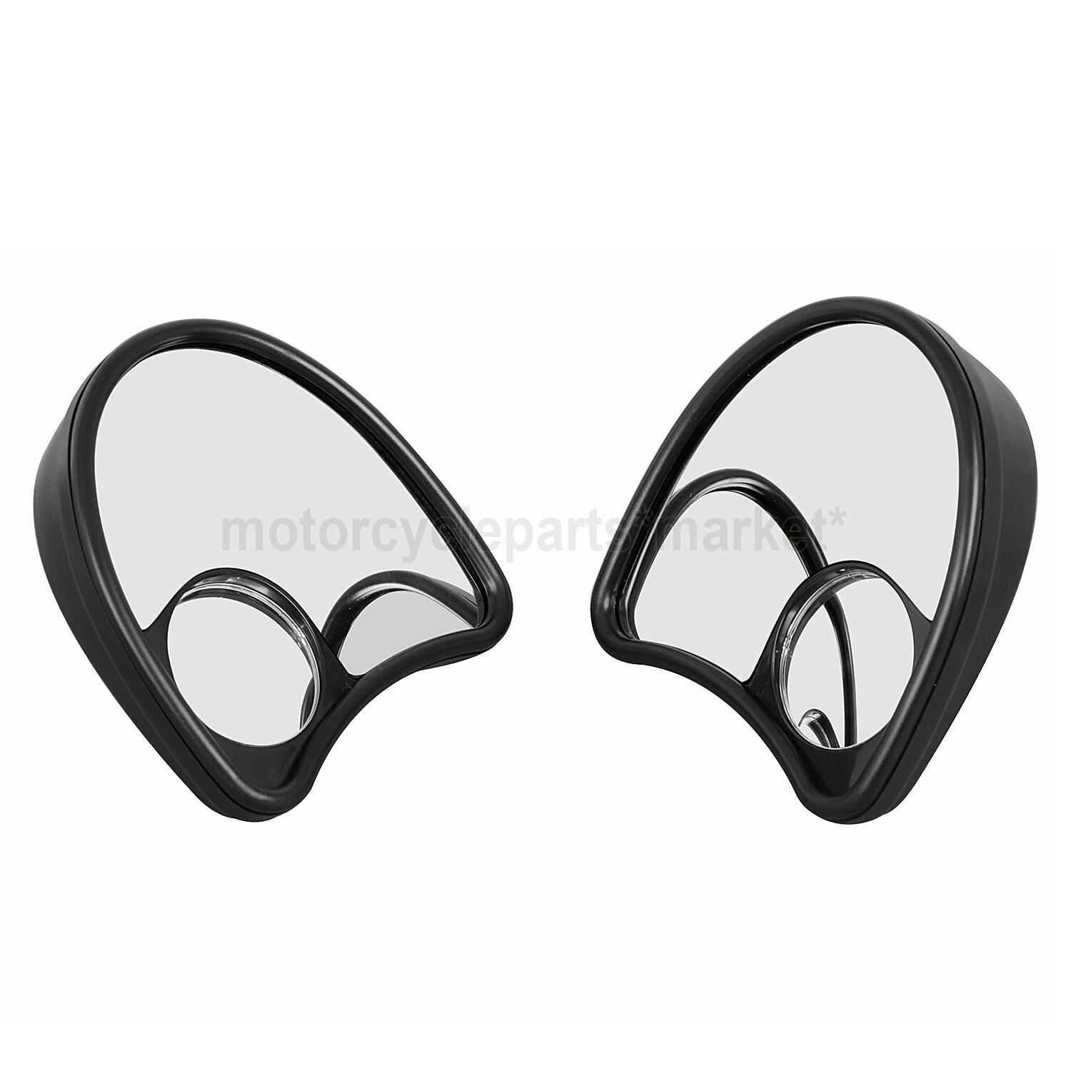 Inner Fairing Mount Mirrors for Harley Electra Street Glide Ultra ...