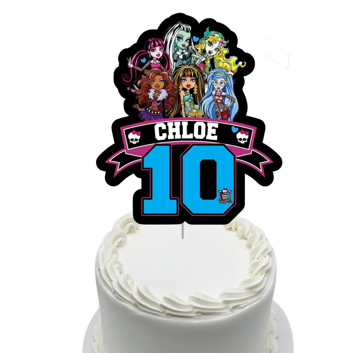 Monster High Printable Cupcake Toppers