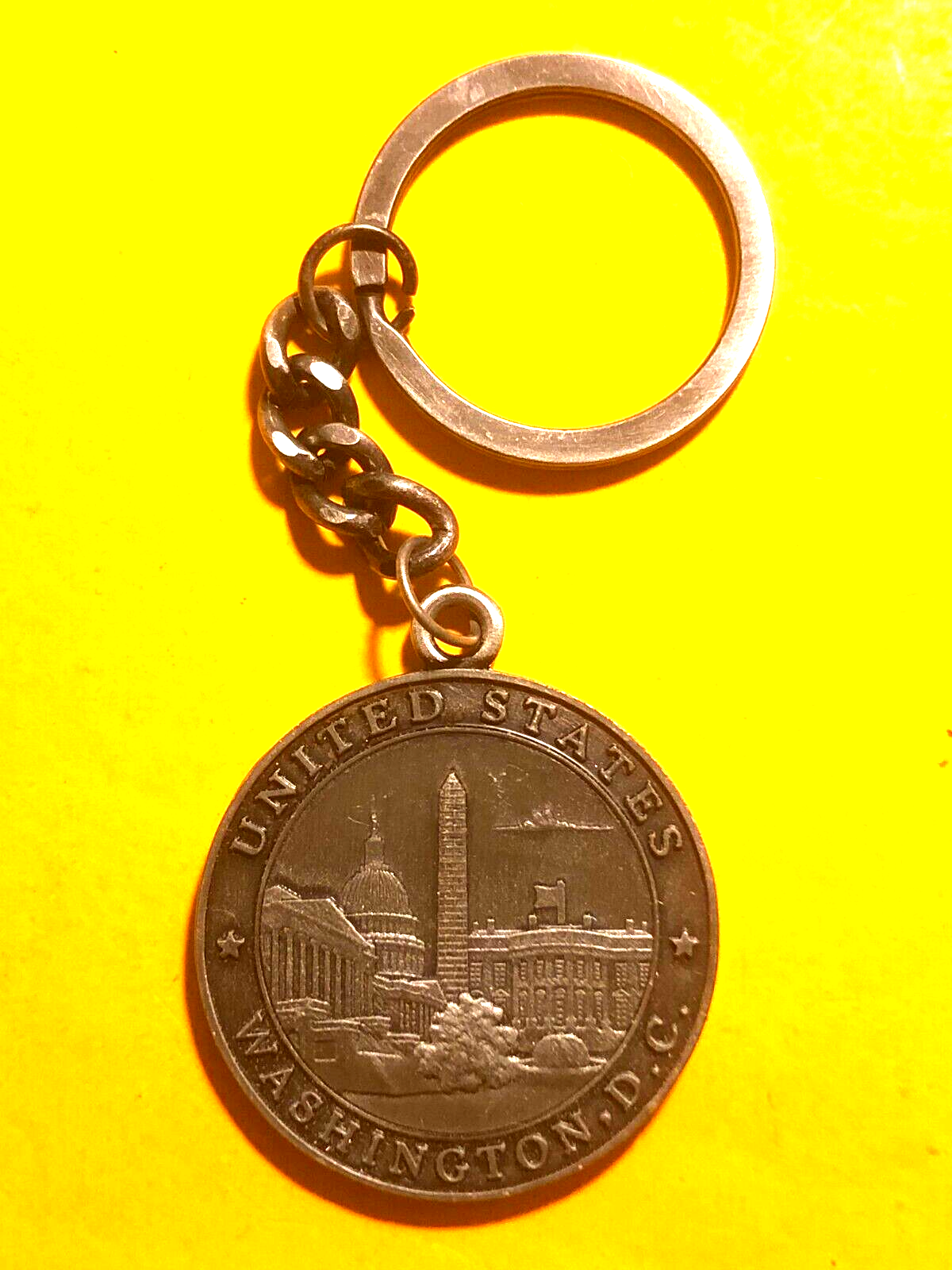 Challenge Coin KEY CHAIN UNITED STATES WASHINGTON D.C. Great Seal 1 1/2 ...