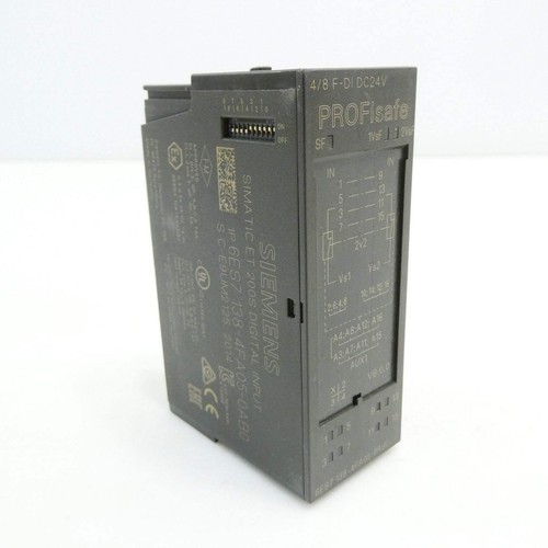 SIEMENS 6ES7 138-4FA05-0AB0 SIMATIC ET200S DIGITAL INPUT MODULE *E01 ...