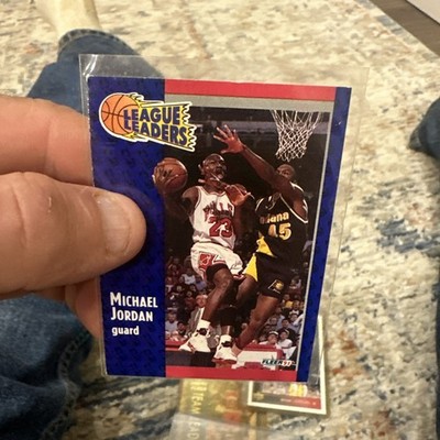 1991-92 Fleer - League Leaders Michael Jordan #220 | eBay