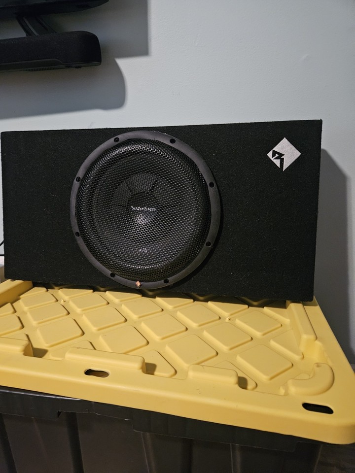 Rockford Fosgate Prime R2S-1X12 12" Loaded Car Subwoofer Enclosure | eBay