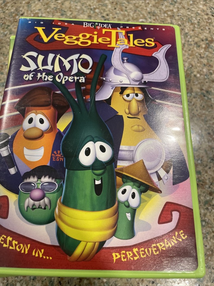 VEGGIE TALES 7 DVD Lot: Wizard, Easter, Sheerluck, Minnesota Cuke ...