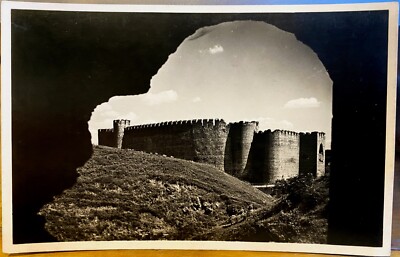 RPPC Real Photo Postcard HOTIN FORTRESS Khotin Bessarable Jewish ...