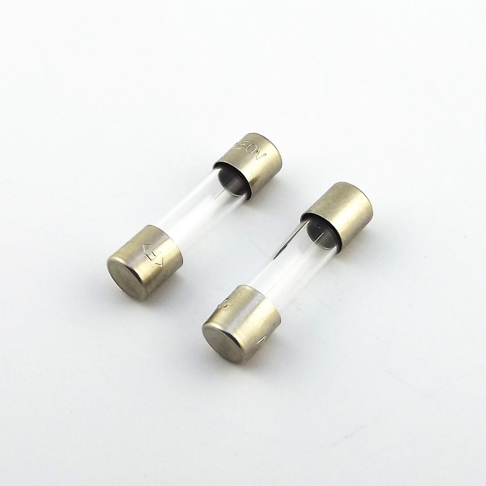 10pcs Glass Tube Fuse 5mm x 20mm T200mA 200mA 0.2Amps T0.2A 250V Slow ...