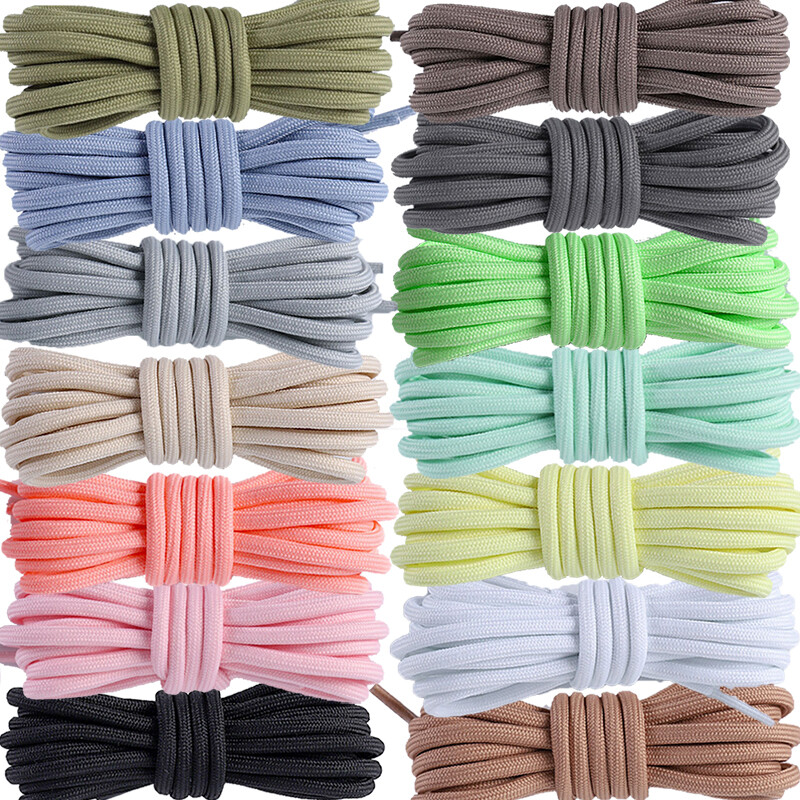 Round Athletic 100/120/140cm Shoelaces Sport Sneaker Boot Casual Shoe ...